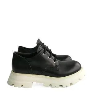 Alexander McQueen Lace-up Platform Sole Casual Shoes
