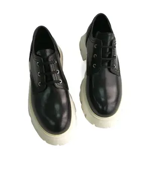 Alexander McQueen Lace-up Platform Sole Casual Shoes