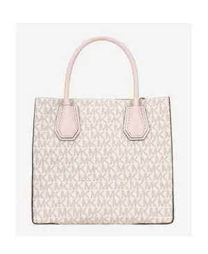 Michael Kors Logo Jacquard Shoulder Bag