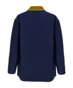 Marni Corduroy Collar Padded Parka