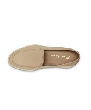 Santoni Moccasin Slippers With Round Toe