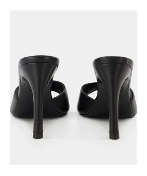 Coperni Open-toe High-heeled Sandals With Logo Detail - Black