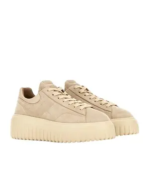 Hogan H-stripes Sneakers - Beige