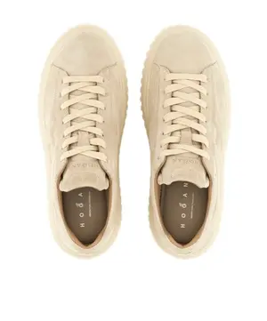 Hogan H-stripes Sneakers - Beige