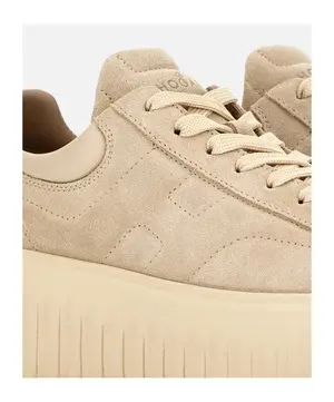 Hogan H-stripes Sneakers - Beige