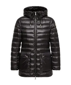 Moncler Jasmin Zip-up Quilted Jacket - Black