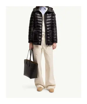 Moncler Jasmin Zip-up Quilted Jacket - Black