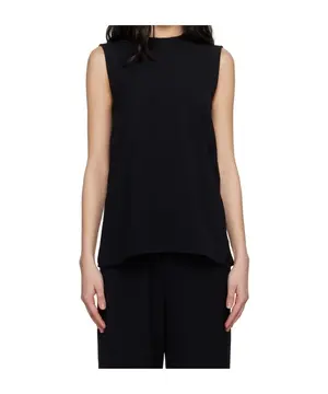 TOTEME Ribbed Knit Sleeveless Top