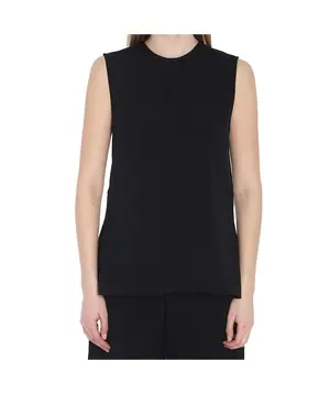 TOTEME Ribbed Knit Sleeveless Top