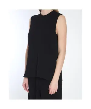 TOTEME Ribbed Knit Sleeveless Top