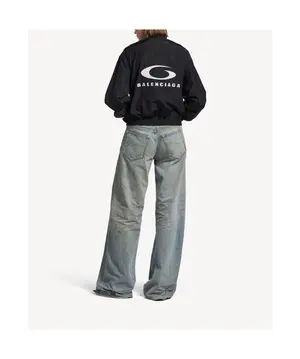 Balenciaga Wide-leg Baggy Jeans