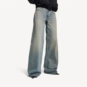 Balenciaga Wide-leg Baggy Jeans
