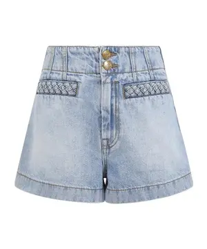 Zimmermann Lucky Denim Shorts - Skylark