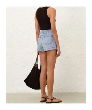 Zimmermann Lucky Denim Shorts - Skylark
