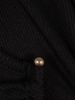 Christopher Esber Pleated T-shirt With Cut-out Detail