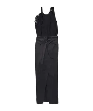 Balenciaga Patched Slip Dress