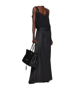 Balenciaga Patched Slip Dress