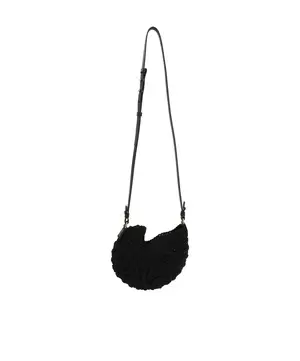 Chloé Logo Detailed Woven Crossbody Bag