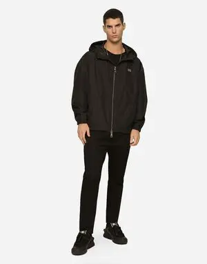Dolce & Gabbana Logo Zip-up Hooded Jacket