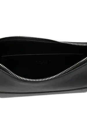Marni Zip-up Shoulder Bag - Black