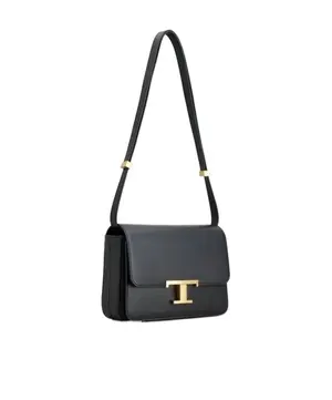 TOD'S Timeless Logo Plaque Crossbody Bag