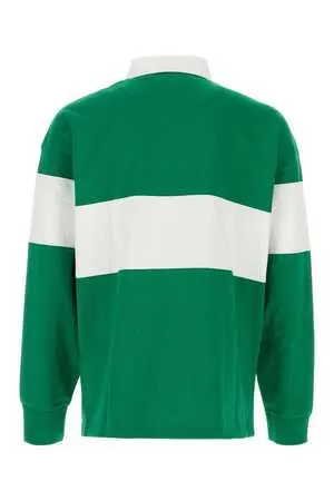 Ralph Lauren Polo Logo Stripe Rugby Polo Shirt