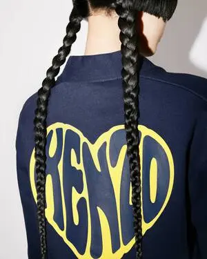 Kenzo Heart Cardigan Sweatshirt