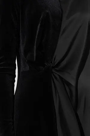 ALLSAINTS Lace Trim Mini T-shirt Dress