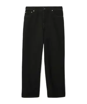 Burberry Logo Patch Straight-leg Jeans - Agate