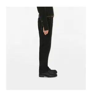 Burberry Logo Patch Straight-leg Jeans