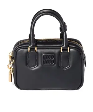Miu Miu Arcadie Top Handle Bag - Black