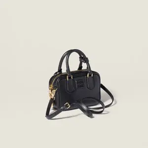 Miu Miu Arcadie Top Handle Bag - Black