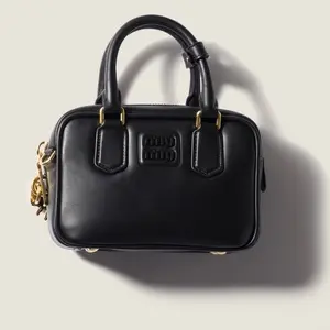 Miu Miu Arcadie Top Handle Bag - Black