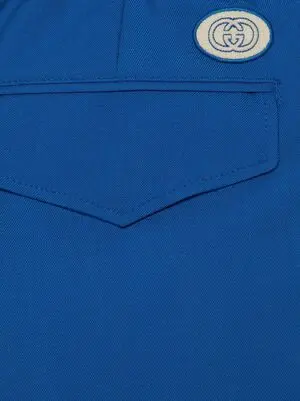 Gucci Interlocking G Wide Leg Pants
