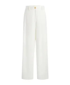 Khaite Gari Tailored Trousers - Chalk