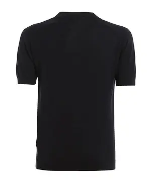 John Smedley Noah Classic Polo Shirt - Black