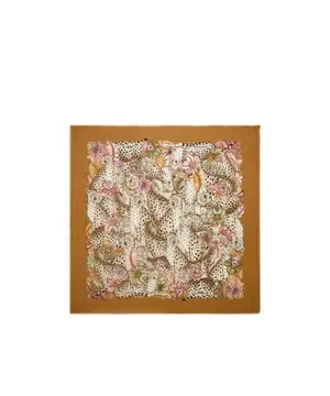 FERRAGAMO Cashmere Shawl - Beige/camel