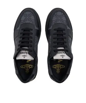 VIVIENNE WESTWOOD Orb-print Leather Sneakers