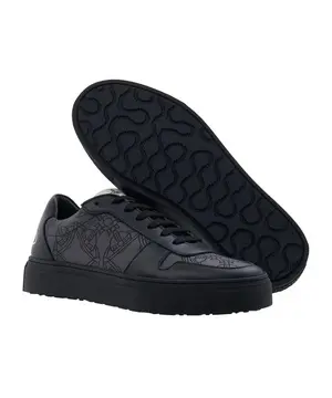VIVIENNE WESTWOOD Orb-print Leather Sneakers
