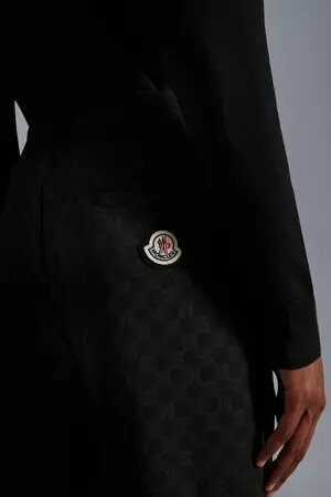 Moncler Monogram Print Trackpants