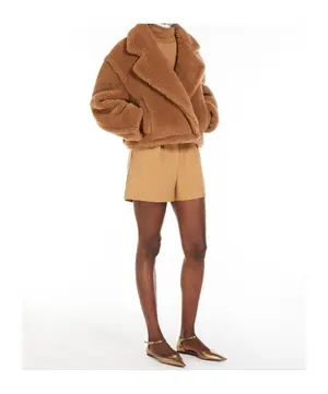 Max Mara Gardone Long Sleeve Jacket - Camel