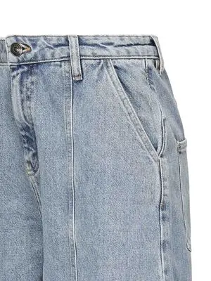 ROTATE BY BIRGER CHRISTENSEN Panelled Denim Trousers