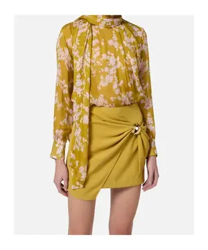 Elisabetta Franchi Floral Print Blouse