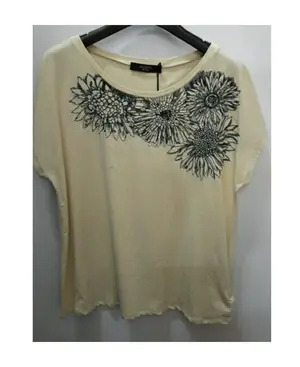 Max Mara Floral Print T-shirt