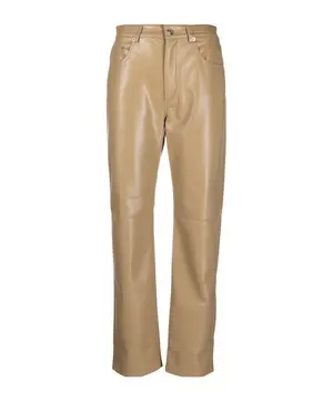 Nanushka Vinni Cropped Trousers - Nude