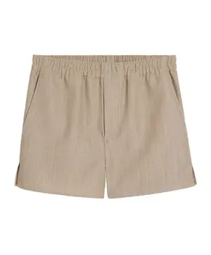 Ami Elastic Waist Shorts - Ginger