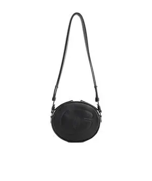MAISON MARGIELA Tabi Logo Embossed Satchel Bag