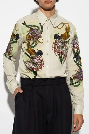 Dries Van Noten Graphic-printed Shirt