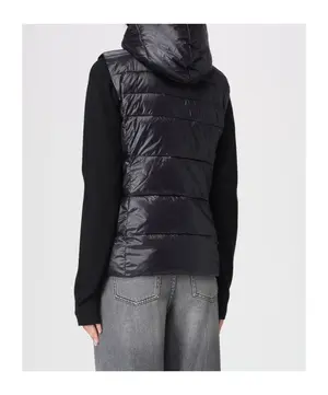 Patrizia Pepe Hooded Padded Jacket With Zip Closure