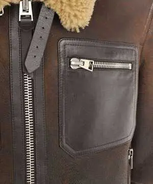 TOM FORD Zip-up Leather Jacket